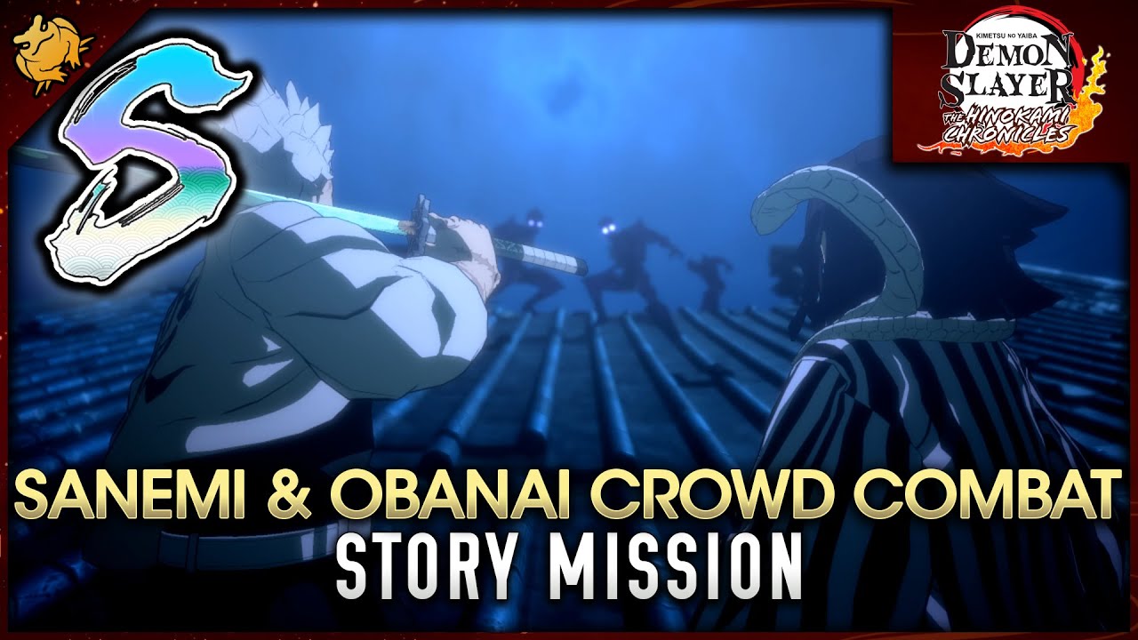 Demon Slayer 2 - Sanemi & Obanai Crowd Combat - Battle at the Abandoned ...