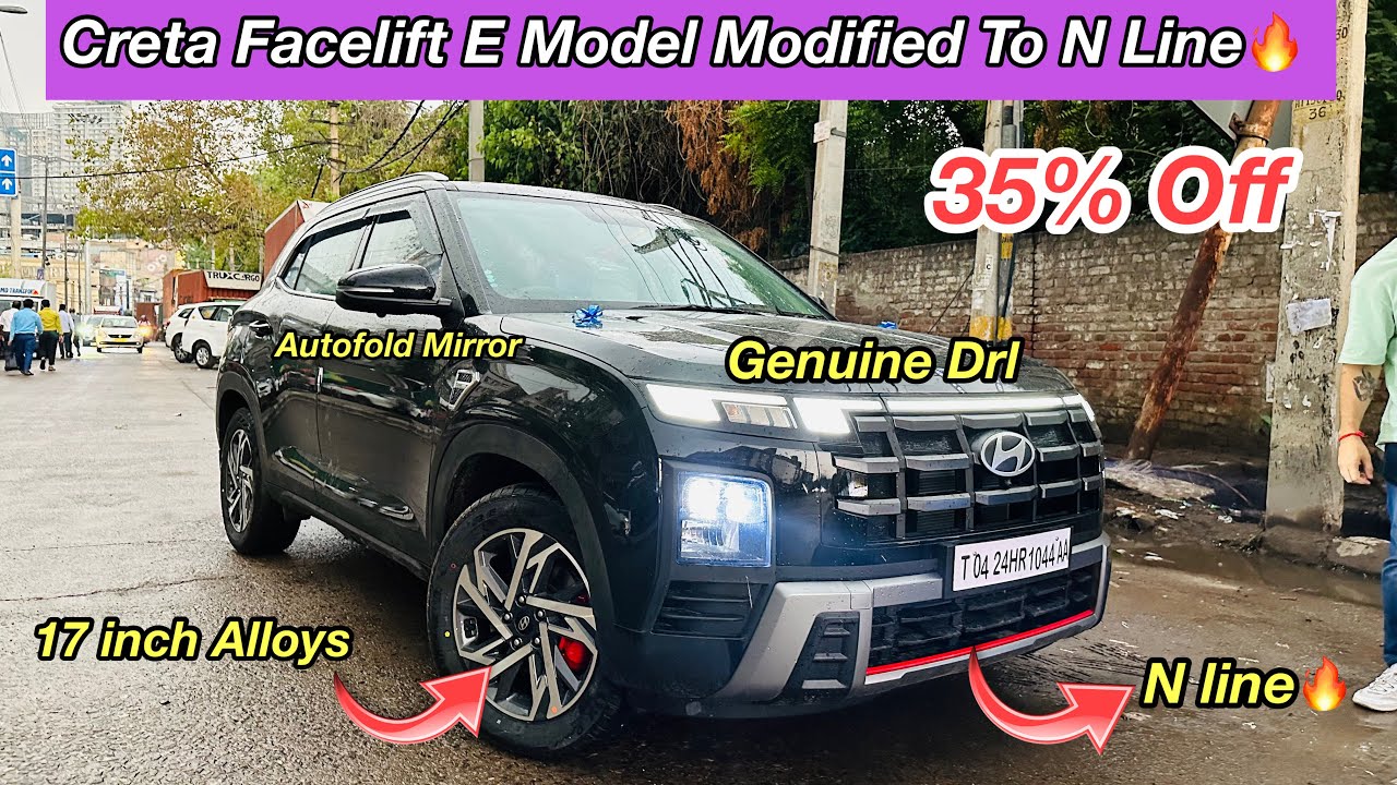 2024 CRETA FACELIFT🔥CRETA FACELIFT E MODEL MODIFIED🔥CRETA FACELIFT ...