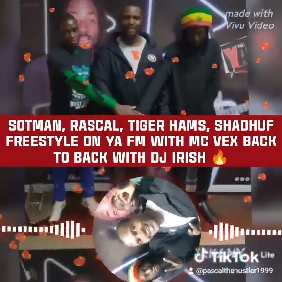 PASCAL THE HUSTLER FREESTYLING LIVE ON YA FM WITH MC VEX BACK TO BACK WITH DJ IRISH 🔥🆕 - YouTube