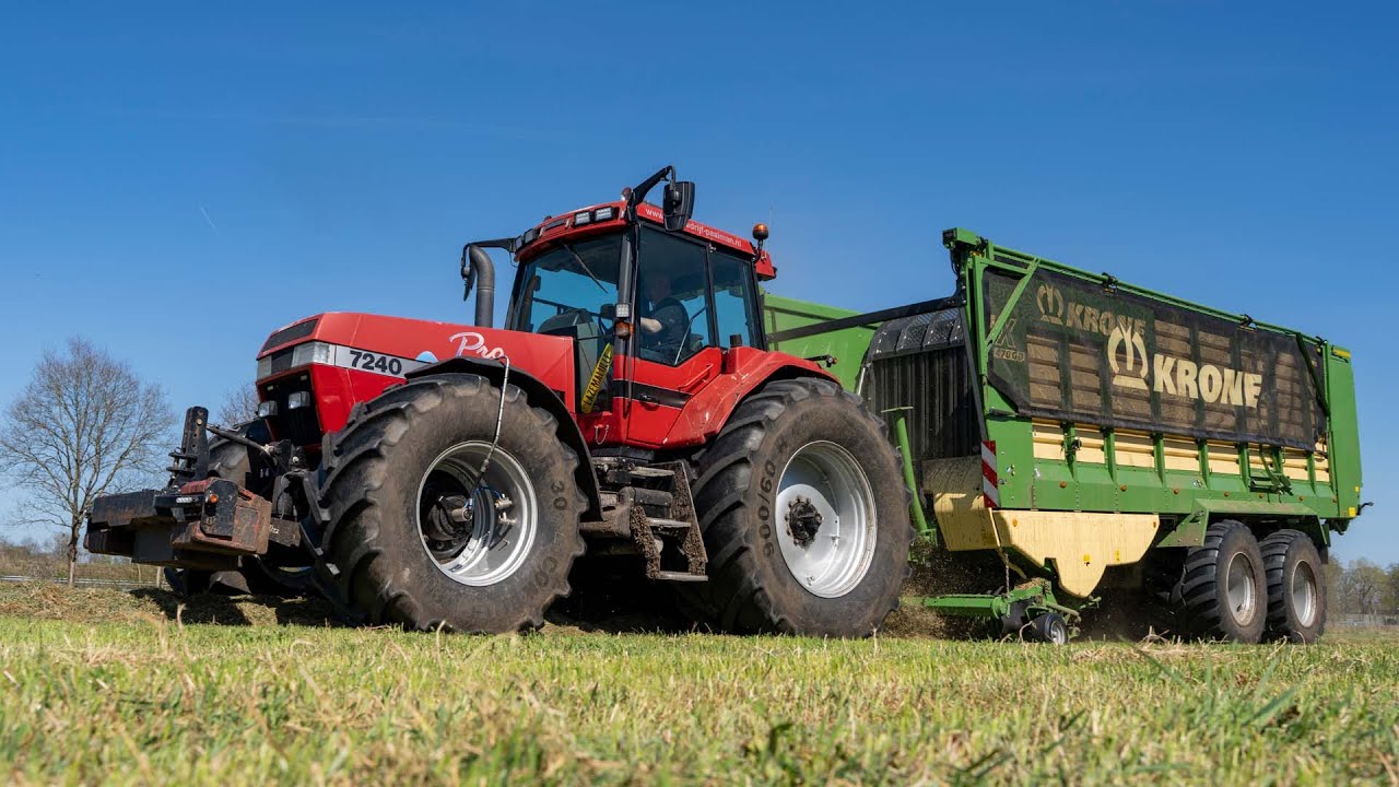 Modern Classics: Case IH Magnum 7240 PRO | Grass silage 2025 | Pure ...