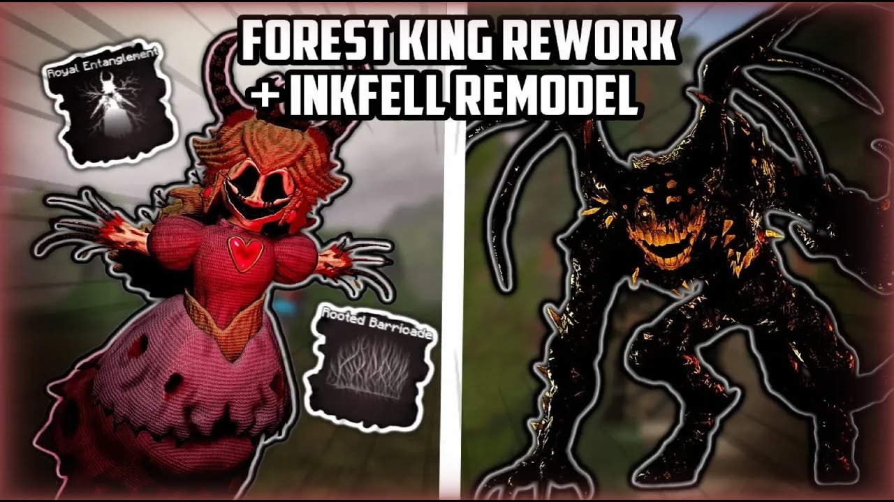 INKFELL REMODEL + FOREST KING'S REWORK | Pillar Chase 2 | Roblox - YouTube