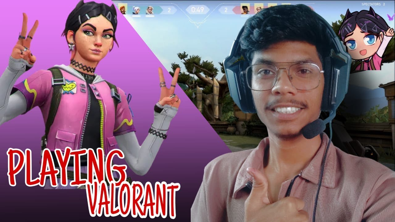 Aagye hum livee yeeeeeeeeeeee 🛑day23🛑 road to 200 #valorant #noob - YouTube