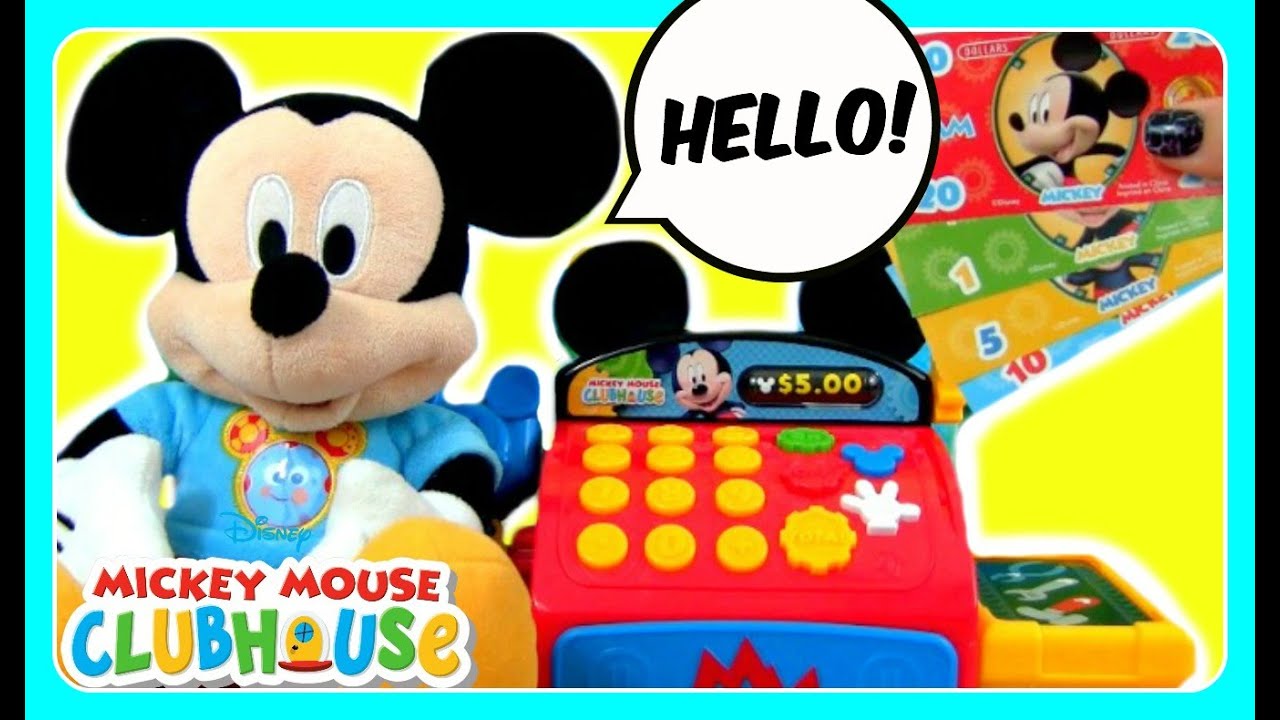 MICKEY MOUSE Clubhouse Cash Register With ELMO, PAW PATROL Jungle Pups ...