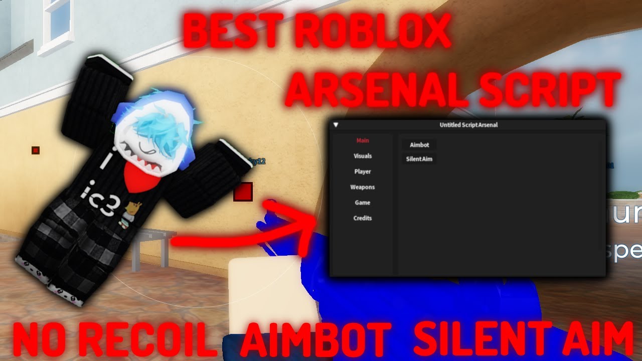 Roblox Free Arsenal Script | Silent Aim, Aimbot, Fire Rate , INF Ammo ...