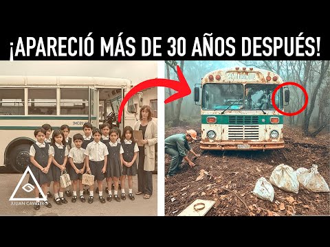 Estos 15 Niños Desaparecieron en una Excursión en 1986—32 Años Después Hallaron el Autobús Enterrado