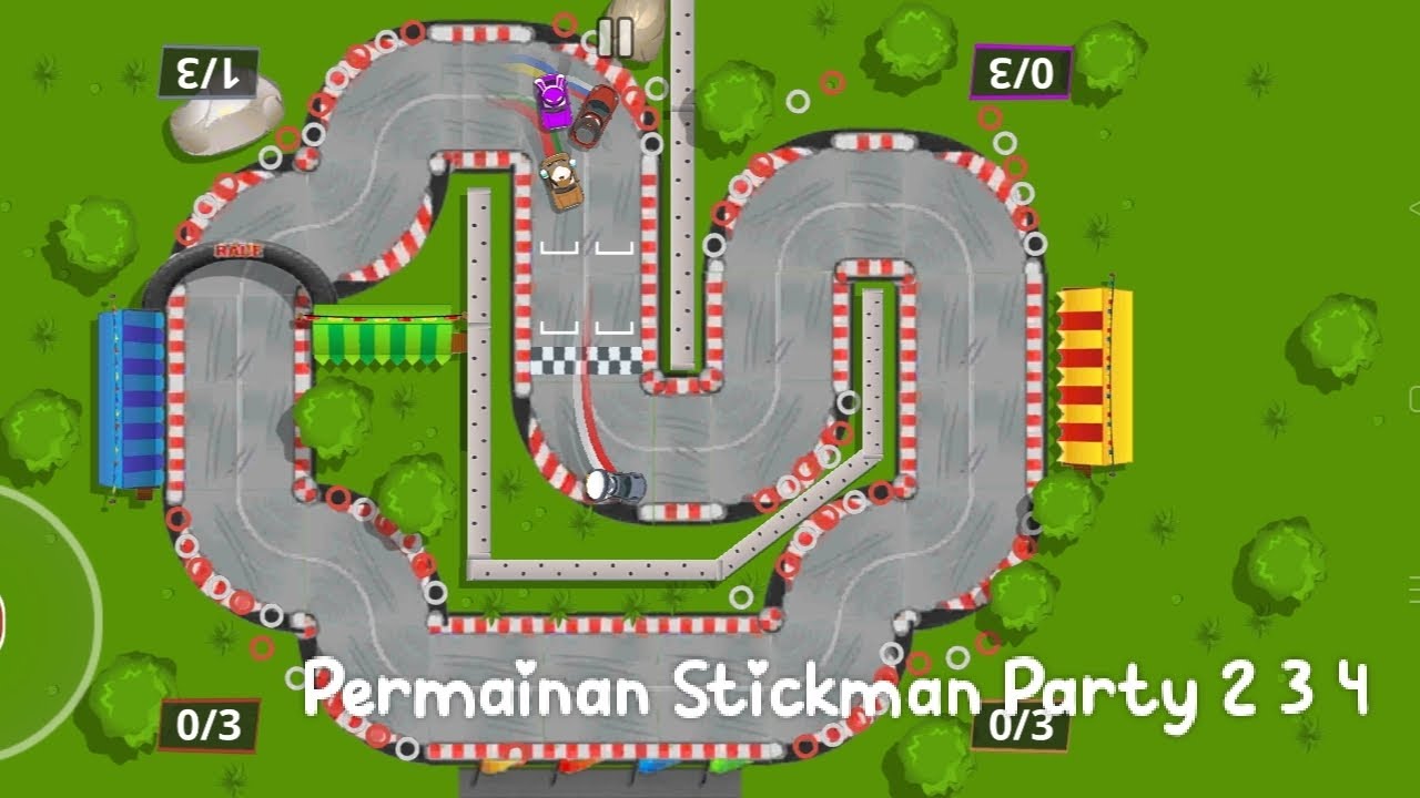 Main Game Play - Permainan Stickman Party 2 3 4 - YouTube