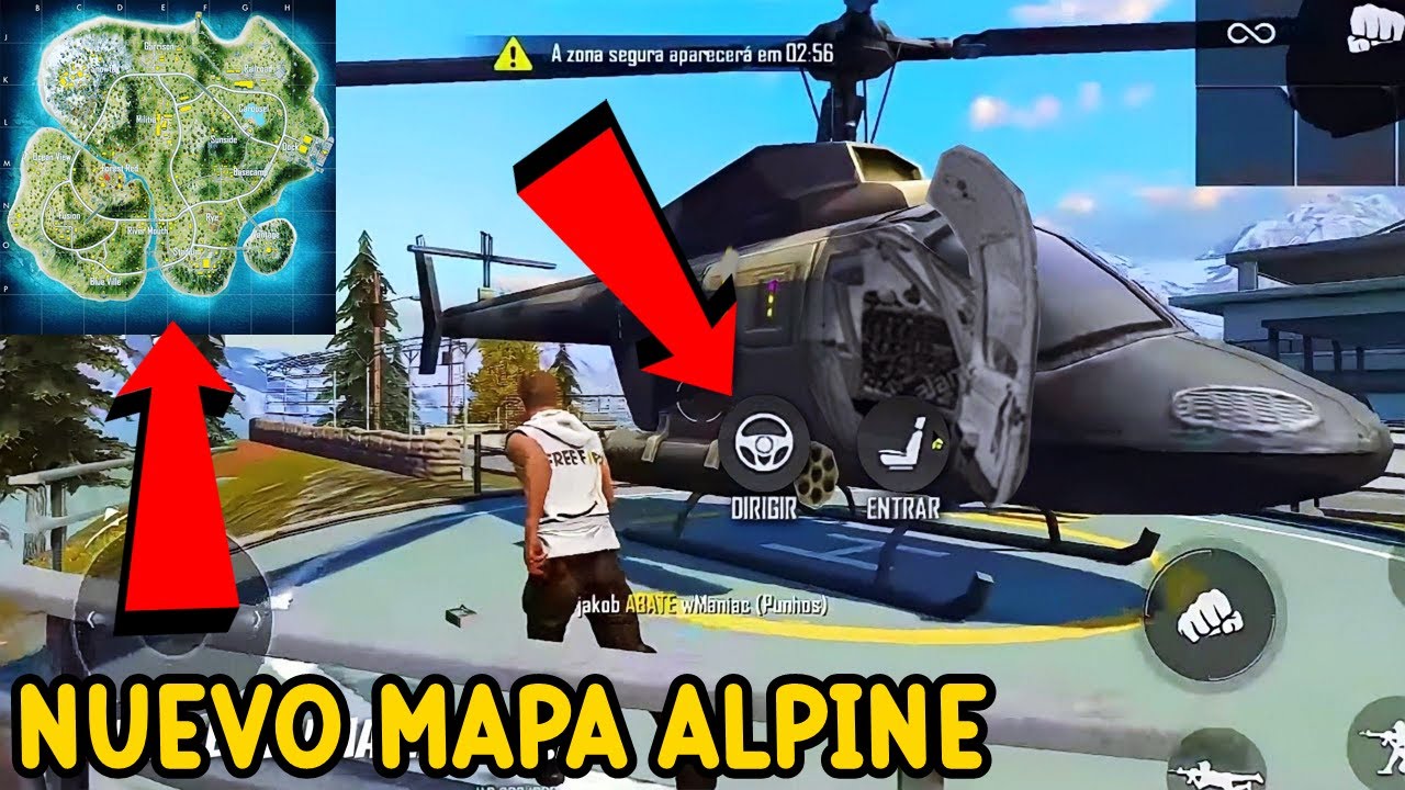 FECHA DE LA LLEGADA DEL NUEVO MAPA ALPINE EN FREE FIRE || EL COMIENZO ...
