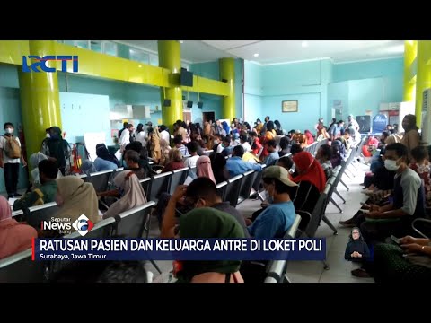 Imbas Pergantian Sistem Teknologi Informasi, Pasien RSUD Surabaya Membeludak#SeputariNewsSiang 05/01