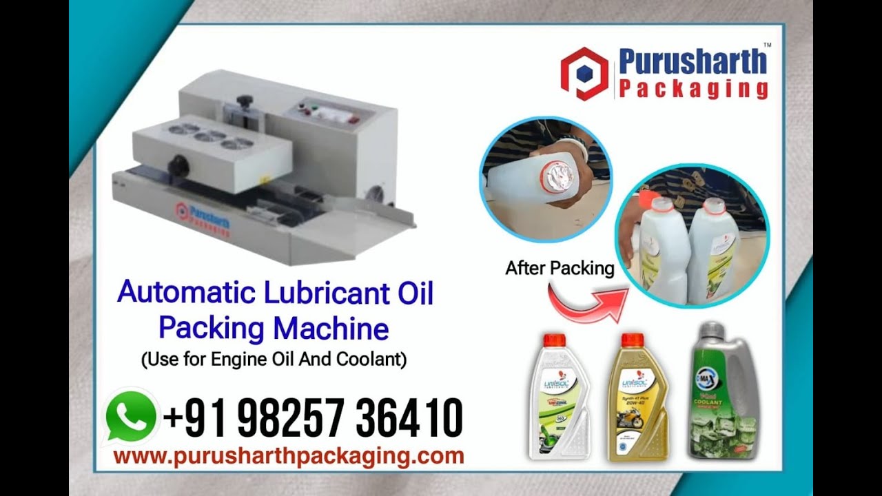 Automatic Lubricant Oil Packing Machine (for engine oil and coolant ...