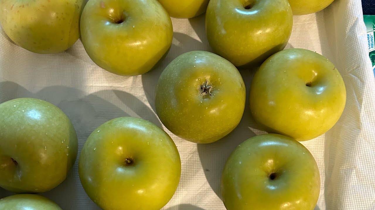 Cleaning Apple Process - YouTube