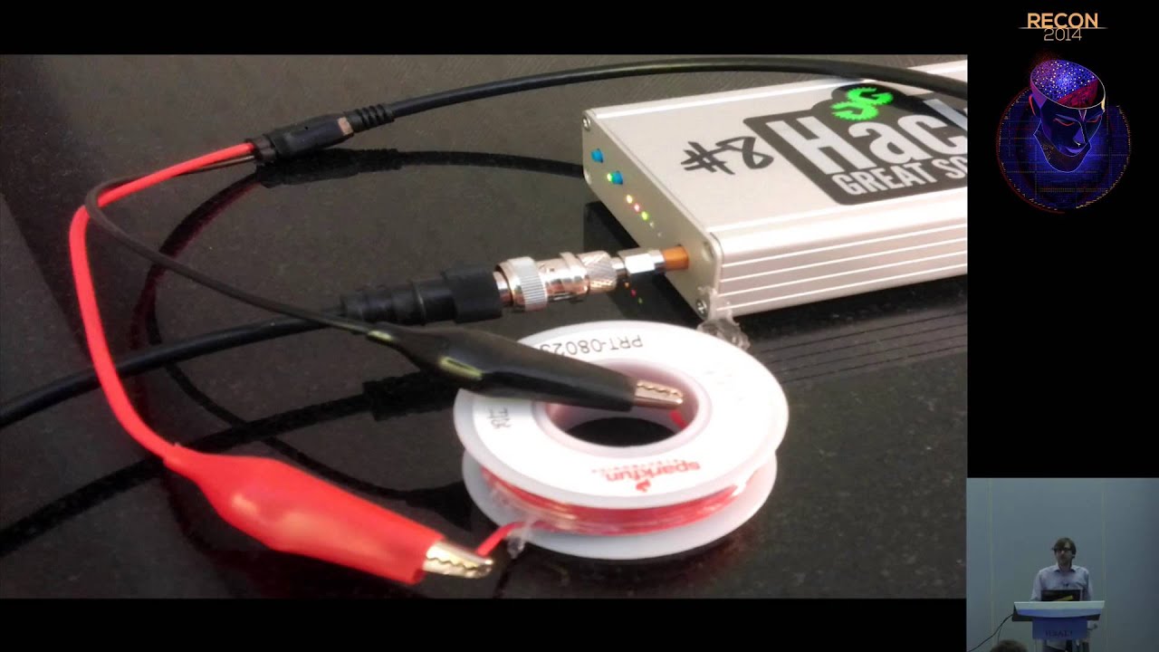 REcon 2014 - SDR Tricks with HackRF (Michael Ossmann) - YouTube