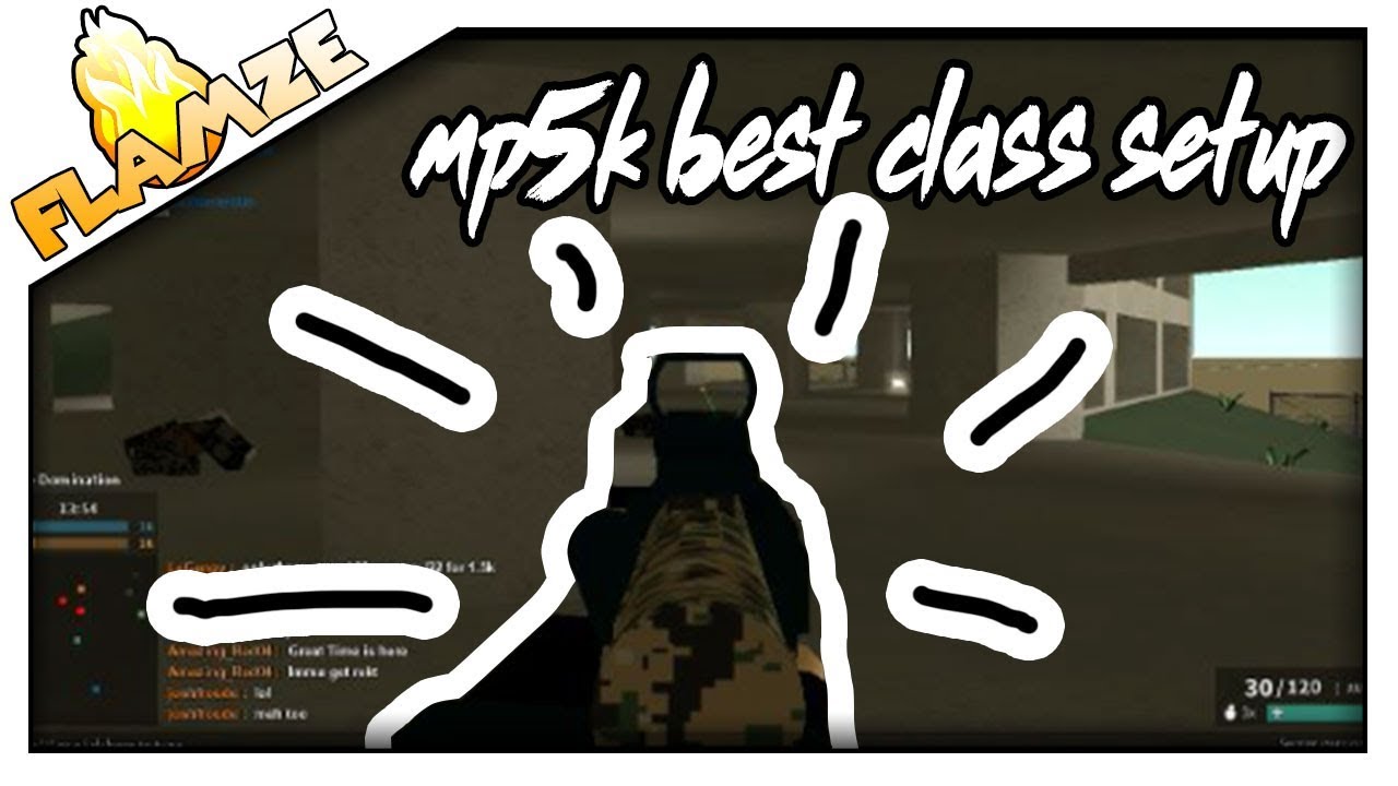 Best class setup for mp5k Phantom Forces!! - YouTube