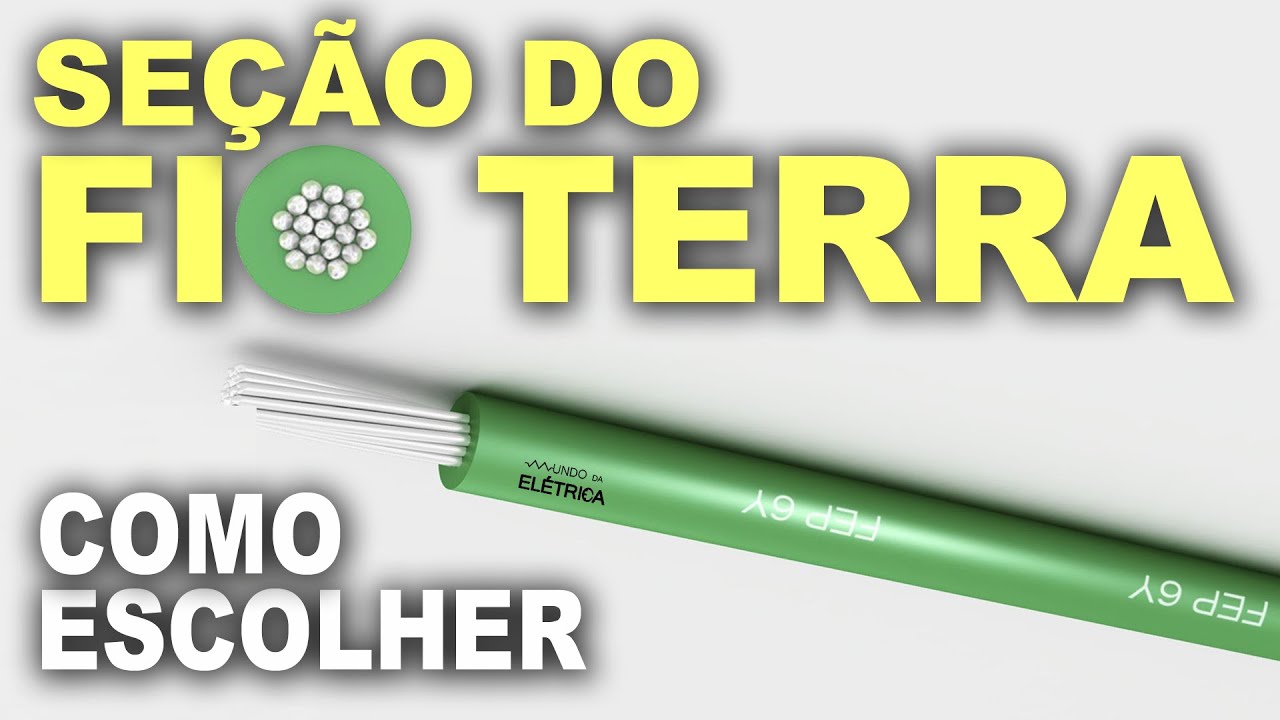 Seção para cabos de aterramento! Como calcular! - YouTube