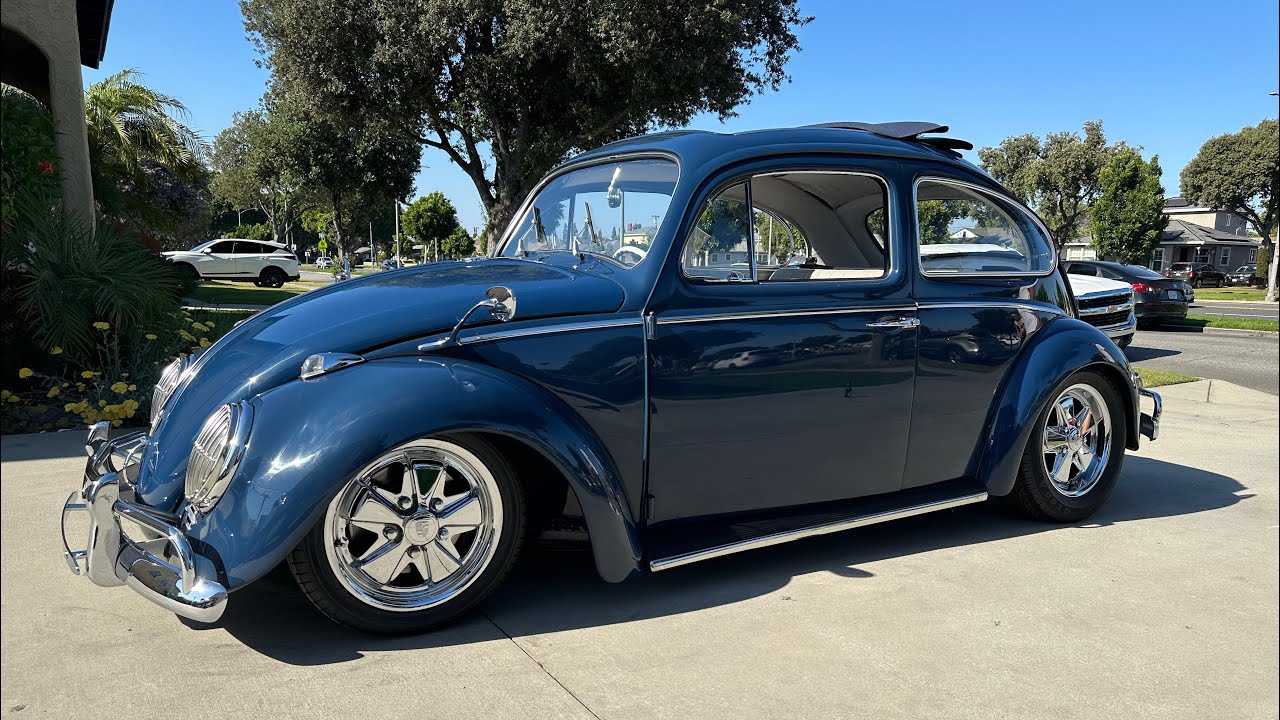 59 Original Ragtop Volkswagen - Fully Restored, FOR SALE - YouTube