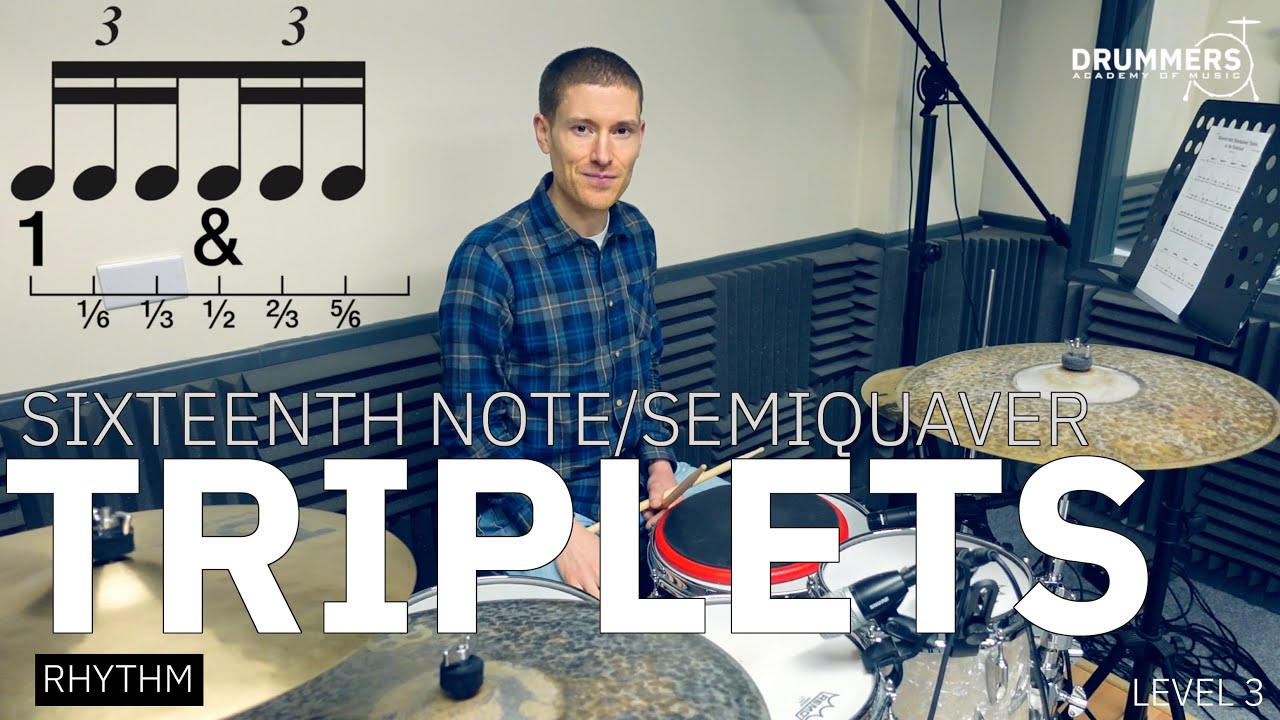 Music Theory: Sixteenth Note/Semiquaver Triplets - YouTube