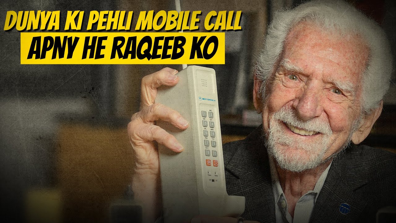 An Interesting Story of Martin Cooper's First Cell Phone Call - YouTube