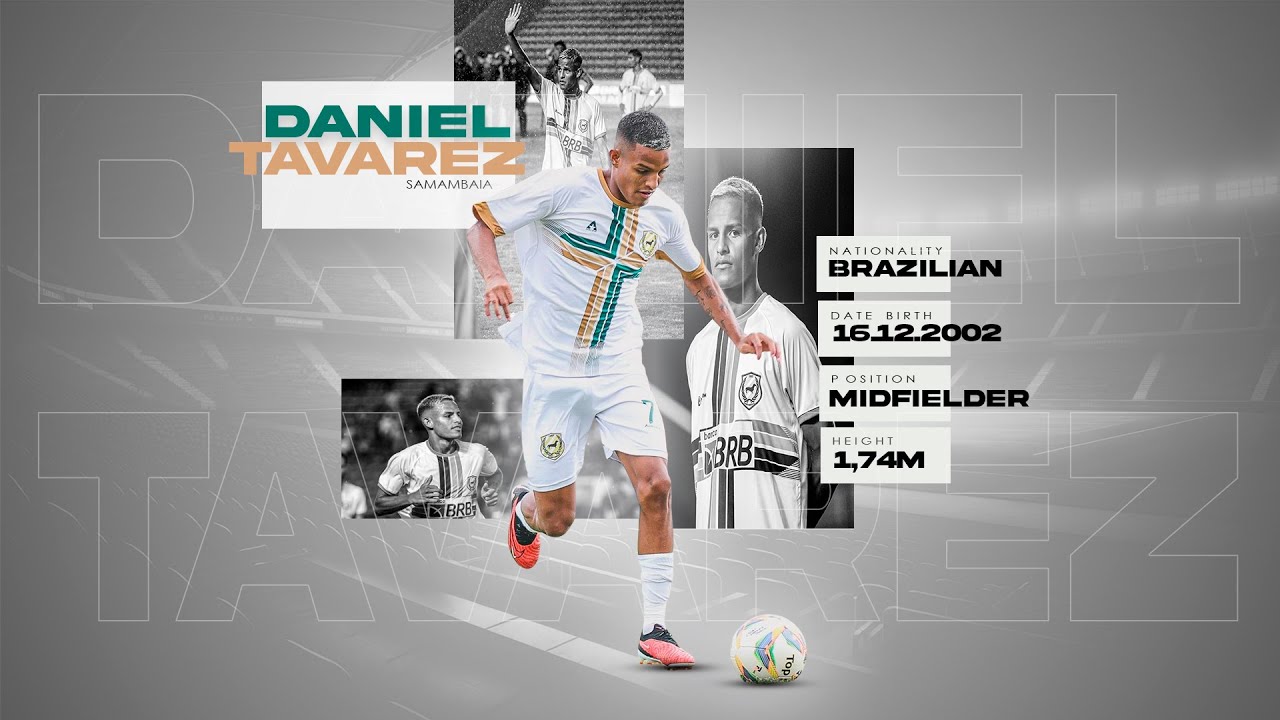 Daniel Tavarez (Dandan) Midfielder Samambaia Highlights 2024 - YouTube