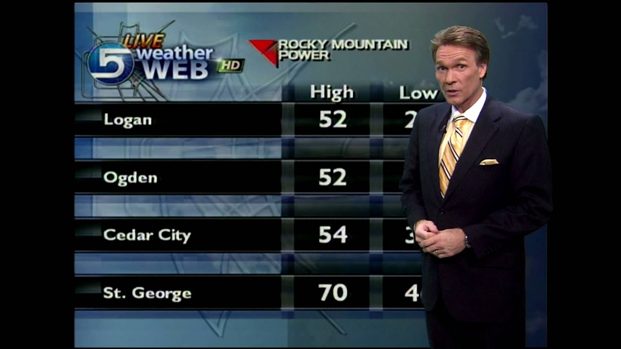 Dan Pope Weather KSL-TV 11.8.2009 - YouTube