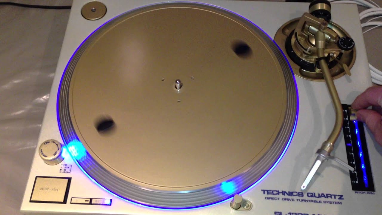 Custom Technics SL-1200 MK2 Limited Edition avec led - YouTube
