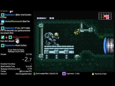 Super Metroid Redesign any% beginner tutorial - YouTube