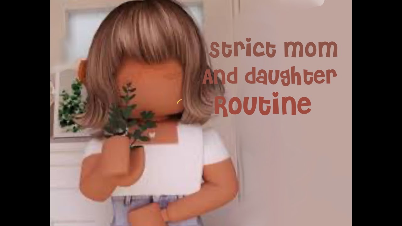 Strict And Mean Mom Morning Routine Bloxburg Roleplay Roblox Youtube