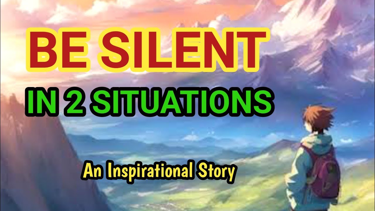 The Art of Silence: Harnessing Its Power in Two Key Situations | Be ...