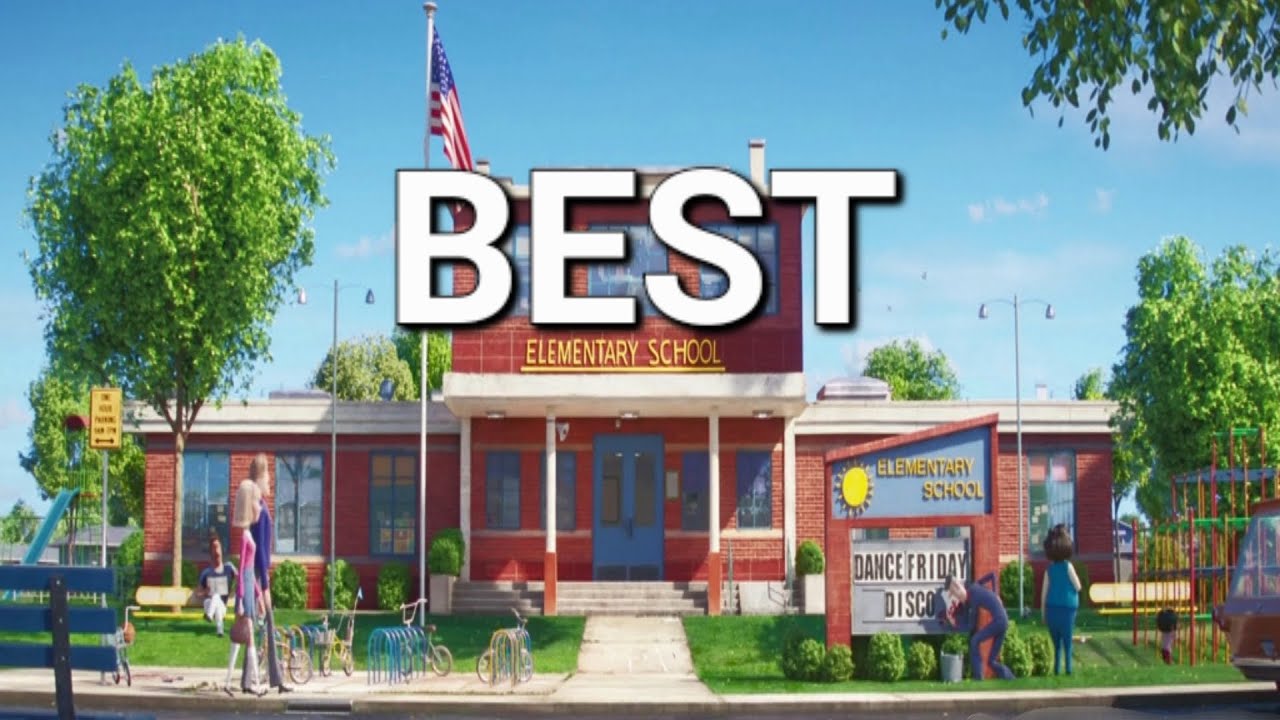 MINIONS 4 DESPICABLE ME 4 the RISE OF GRU scene elementary school is ...