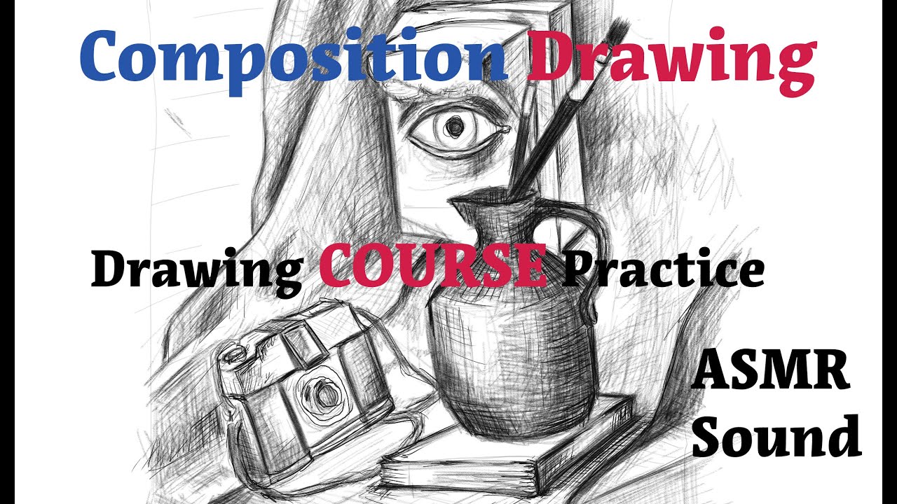Time-Lapse Composition Drawing Practice - YouTube