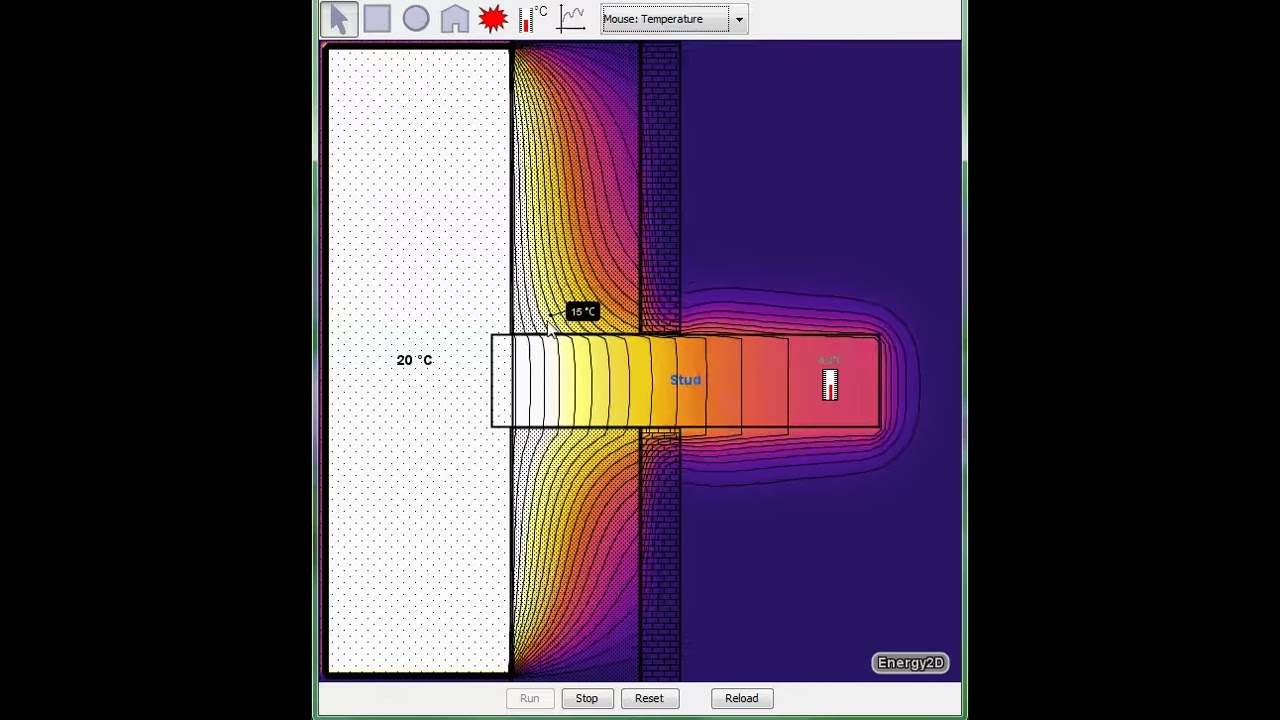 "Field Reader:" Move the Mouse to Read the Field Value in Energy2D ...