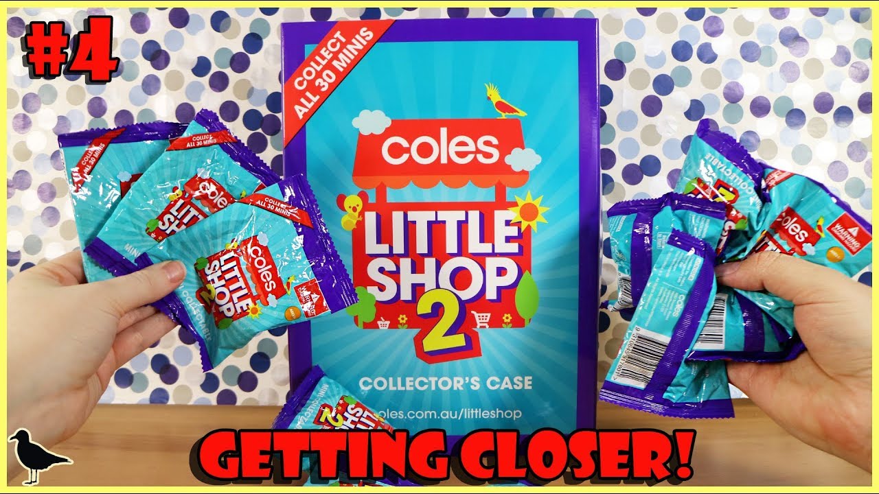 Coles Little Shop 2 Mini Collectables Opening #4 + Collection Update ...
