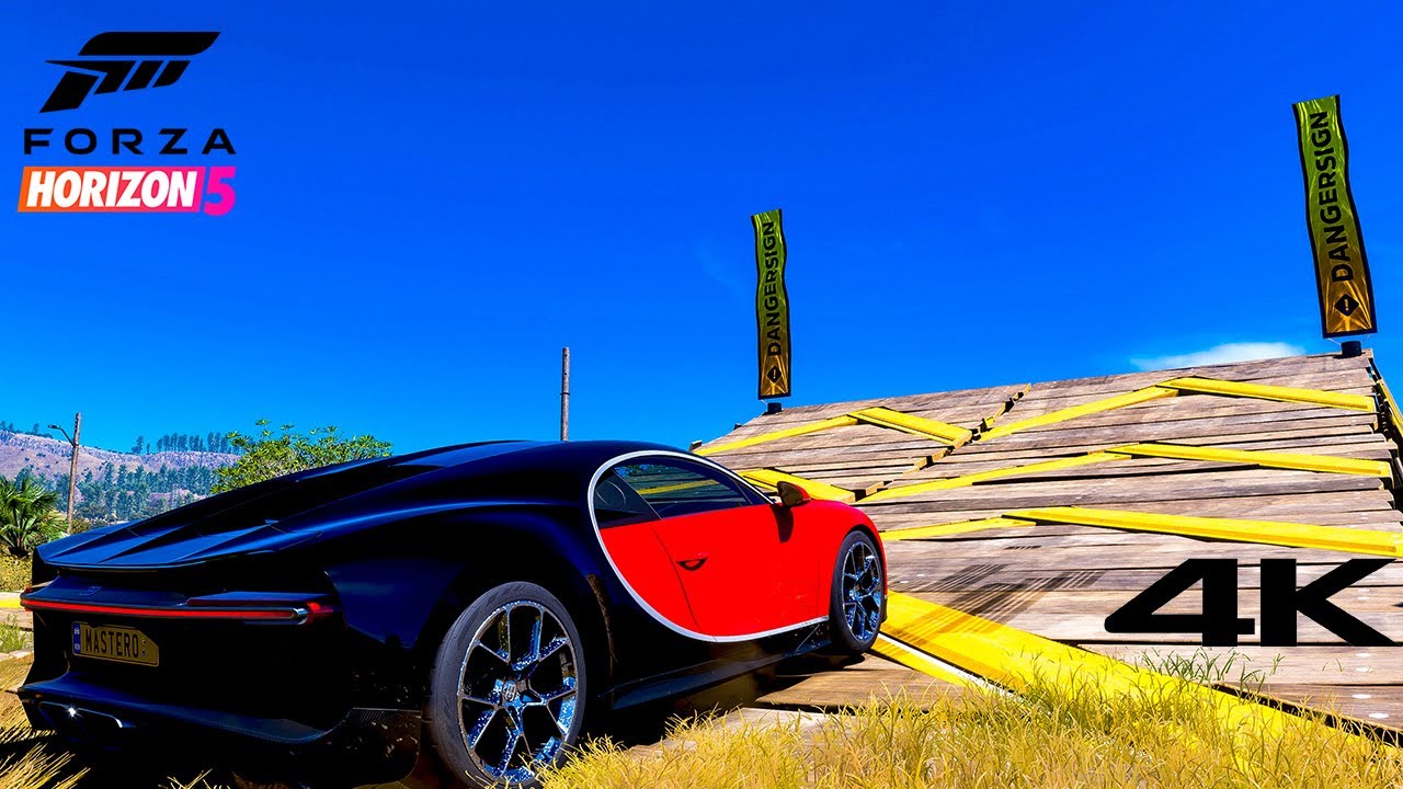 Forza horizon 5 | Bugatti Chiron | fh 5 | 4k 60 fps - YouTube