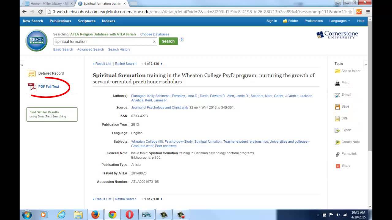 ATLA Database: Introduction - YouTube