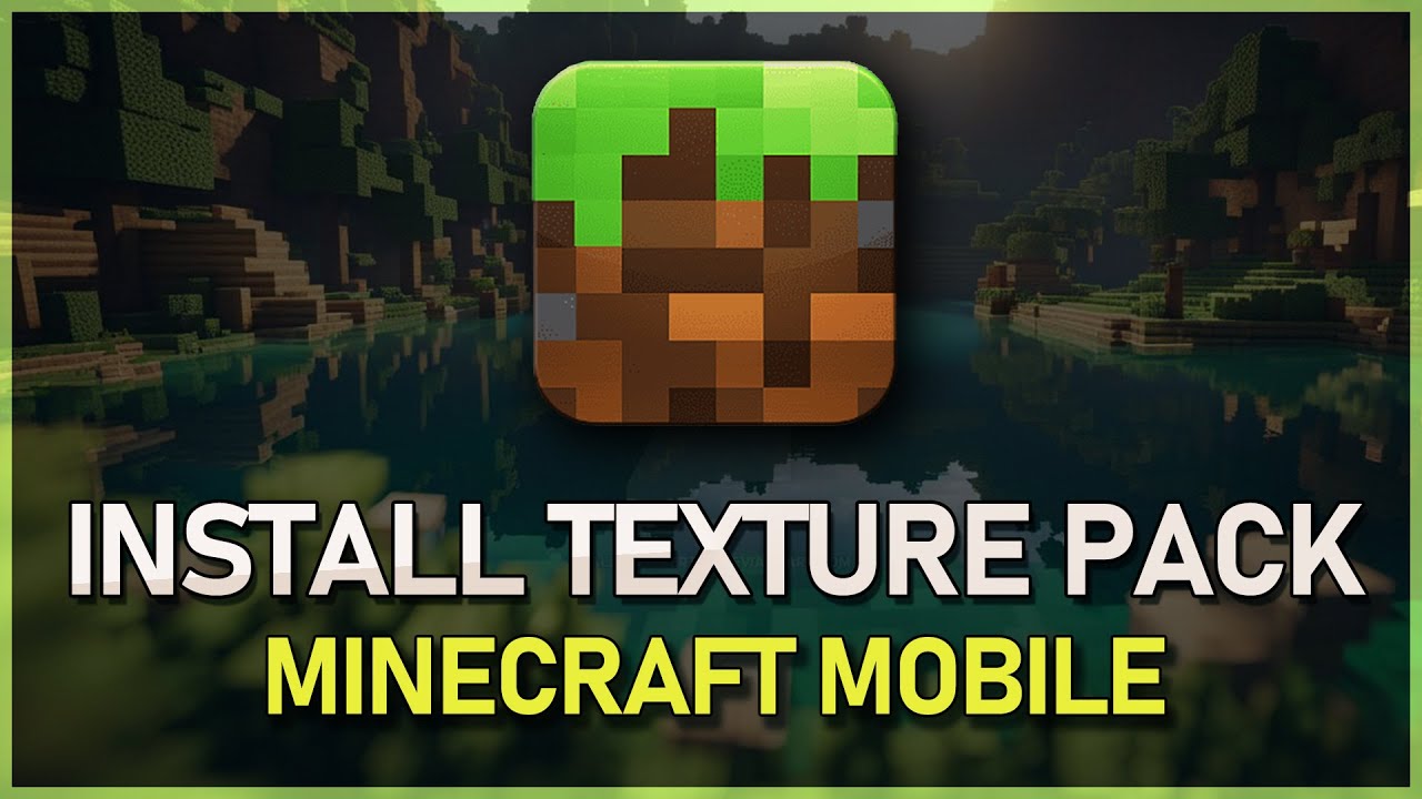 How To Install Texture Packs in Minecraft PE Mobile - YouTube