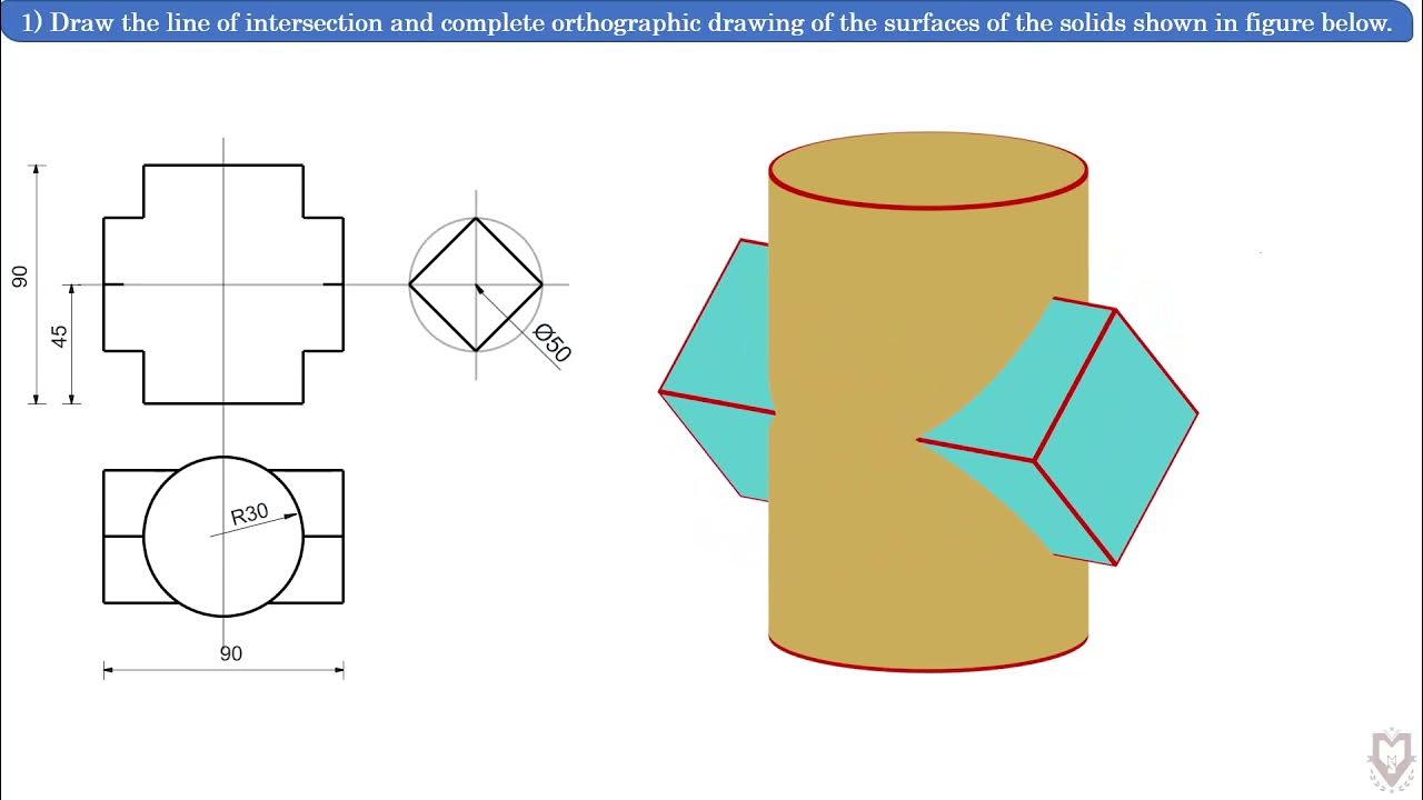 10. Intersection of solids - YouTube