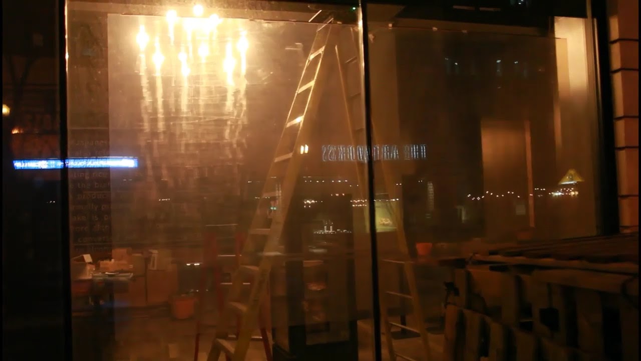 Smart Window Screen Practical Application - YouTube