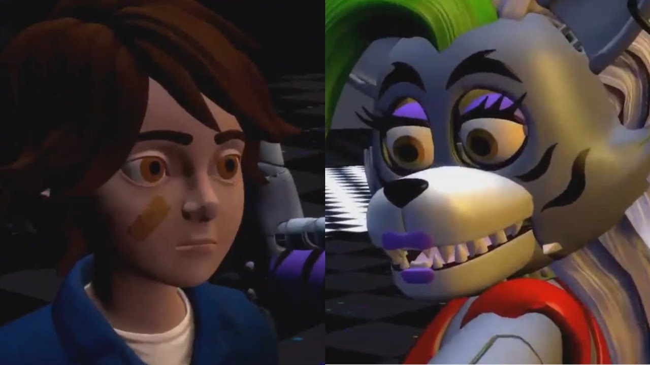 Gregory! Ticks Roxy! off! (Gmod Fnaf Security Breach Roleplay!) - YouTube