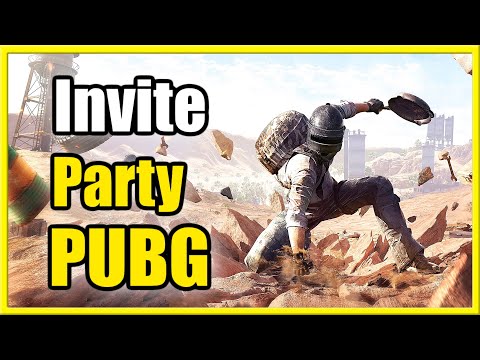 How to Invite Friends to Party in PUBG Battlegrounds (Crossplay ...
