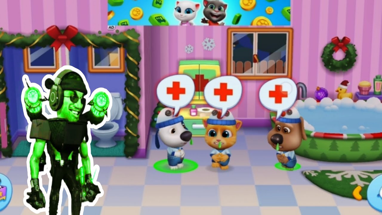 TOM'S FRIENDS | AFRAID OF GETTING SICK | SKIBIDI CURES THEM | my ...