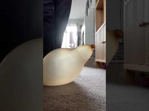 Shoes, Socks & Barefeet stomping balloons