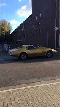 1972 Corvette C3 Stingray - war bonnet yellow / saddle ( Aufnahme 2016 ...