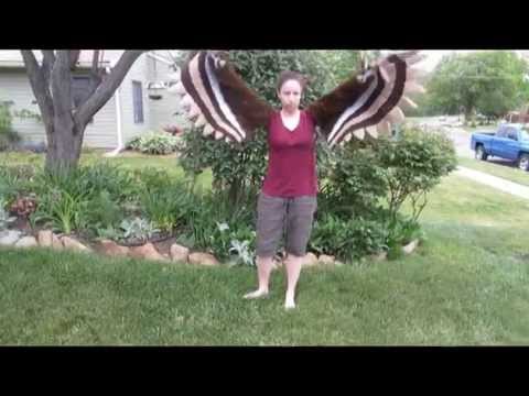 Costume Arm Wings - YouTube