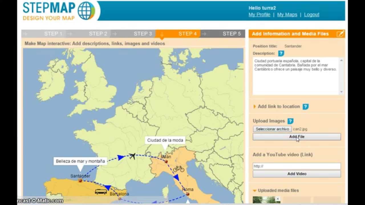Tutorial Stepmap (en español) - YouTube