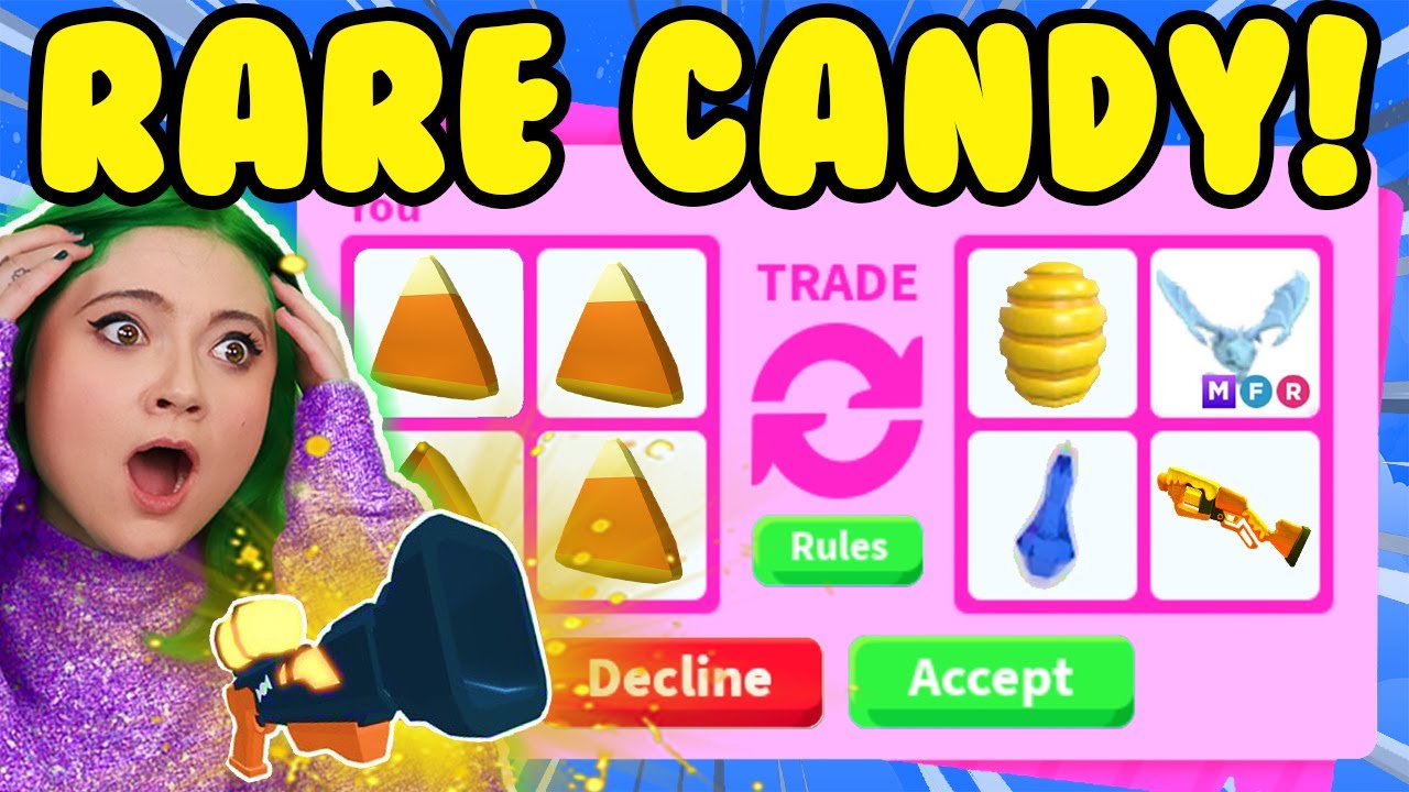 I TRADED THE *NEW CANDY CANNON* CANDY CORN in ADOPT ME ROBLOX! *ROBLOX ...