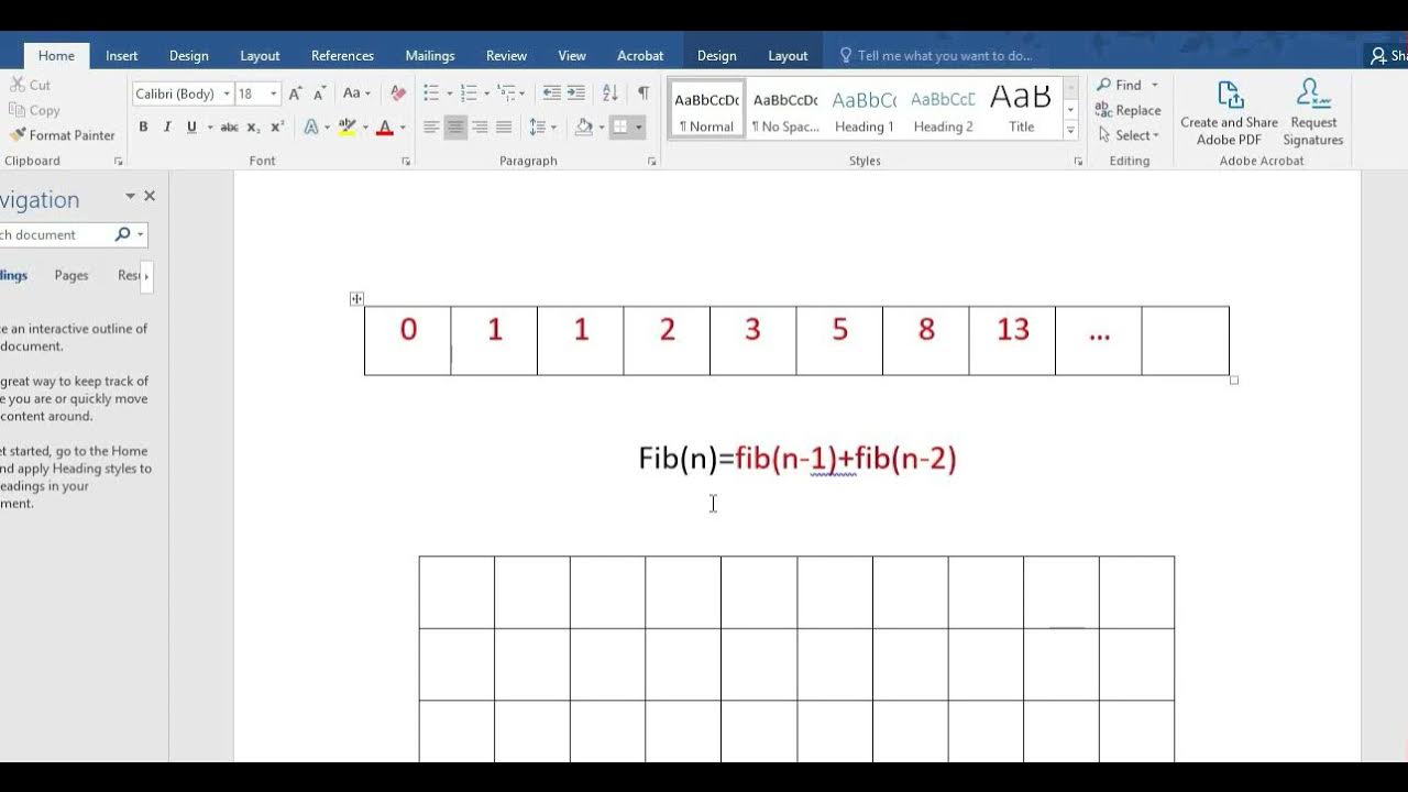 Write A Program In C To Display Fibonacci Series I Using Recursion Ii Using Iteration Youtube