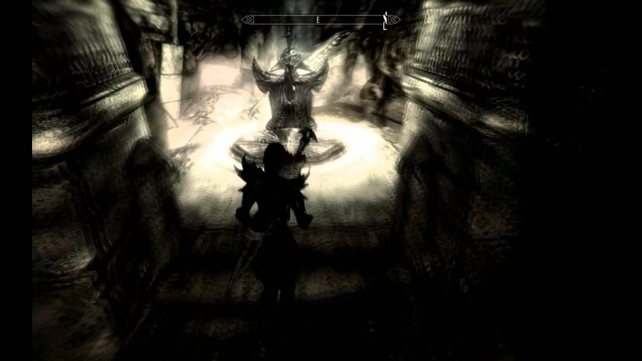 Skyrim - Haunted House Opening Quest - YouTube