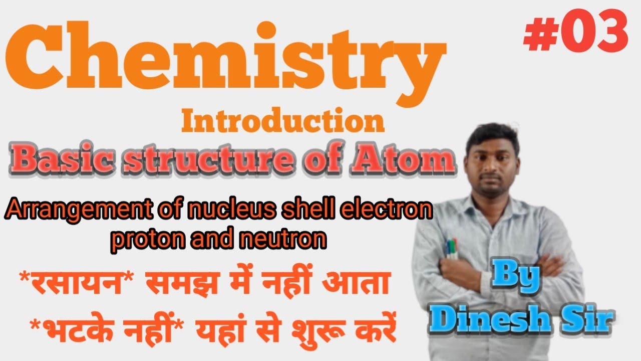 Basic structure of atom By Dinesh sir - YouTube