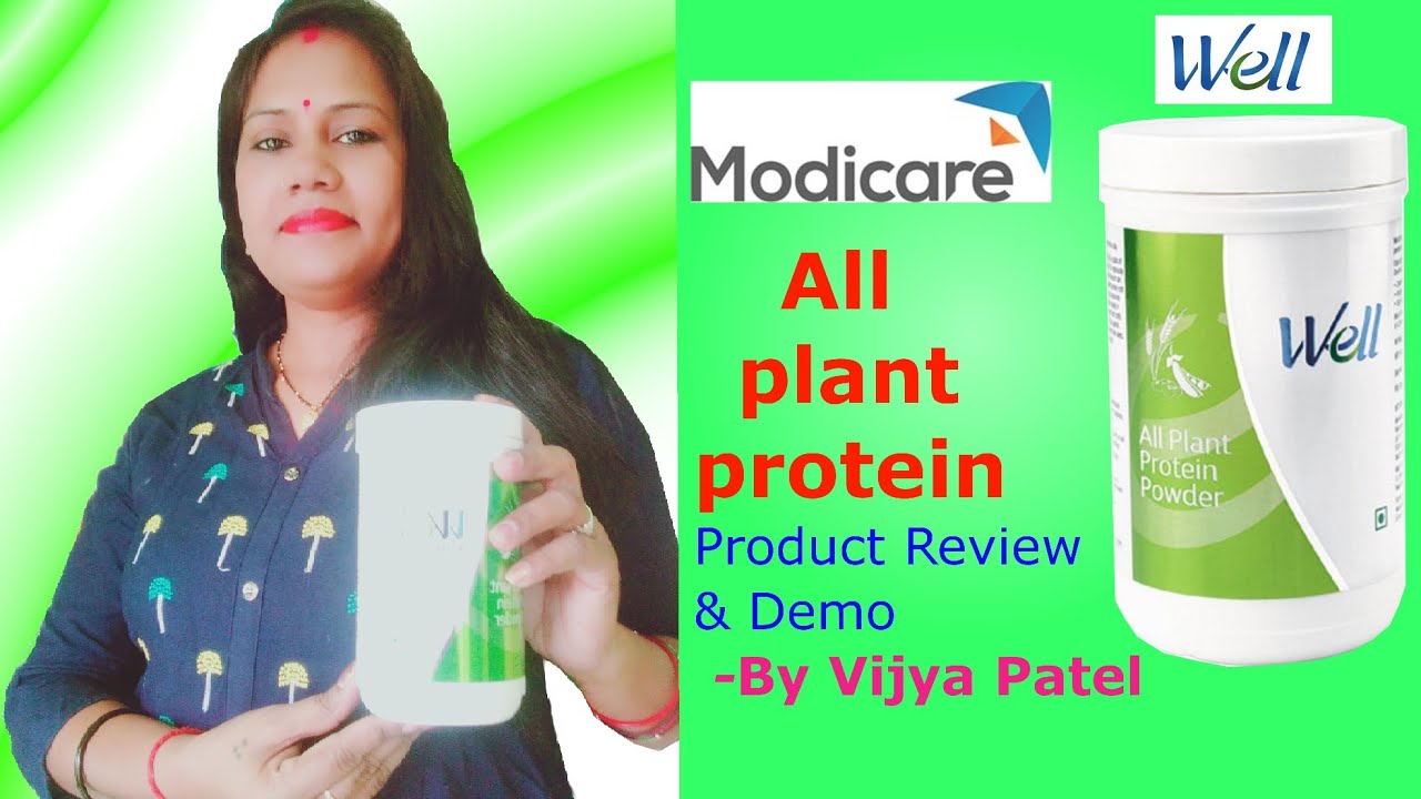 MODICARE Well All Plant Protein Powder | Product Benefits & Demo | by ...