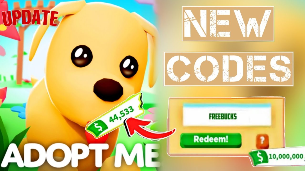 4 NEW UPDATE CODES FOR ADOPT ME IN MAY 2024 - ADOPT ME CODES ROBLOX ...