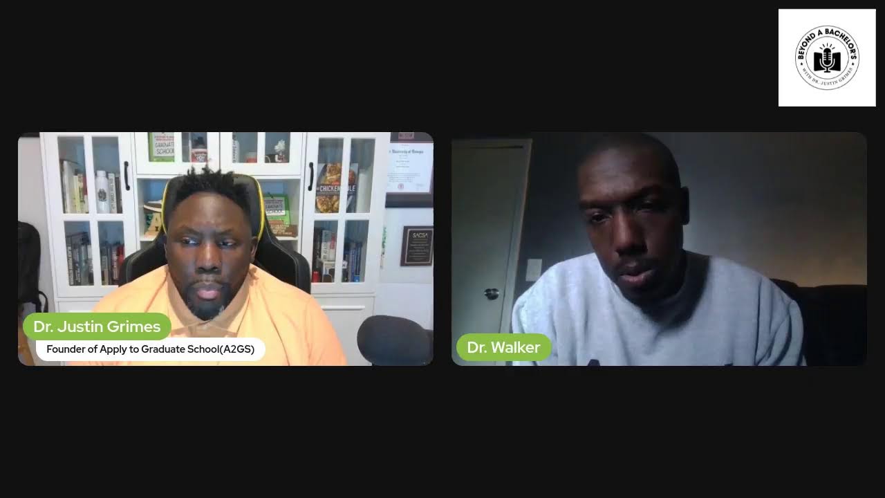Beyond a Bachelor’s With Special Guest Dr. Wesley Walker - YouTube