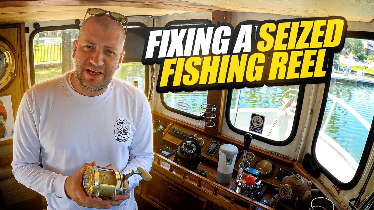 Cleaning Up! A Seized Fishing Reel (FT: RENKO from Dangar Marine) - YouTube